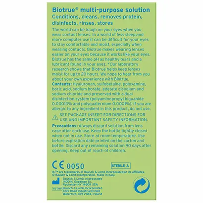 Biotrue Multi-Purpose Solution Flight Pack | Feel Good Contacts UK