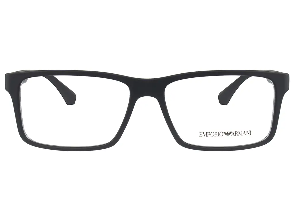 Emporio Armani EA3038 5063 Rubber Black | Feel Good Contacts UK