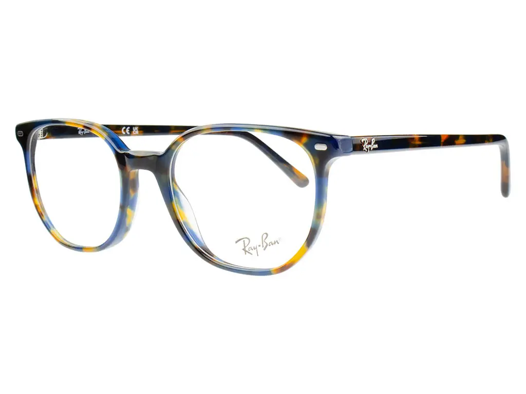 Ray-Ban Elliot RX5397 8174 50 Yellow & Blue Havana | Feel Good Contacts UK