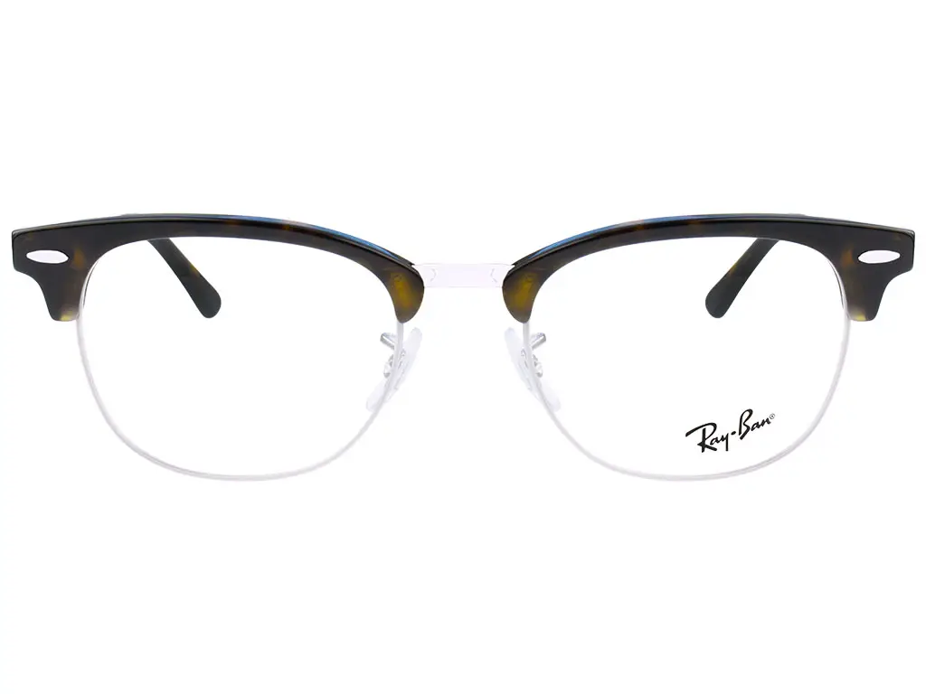 Ray-Ban Clubmaster RX5154 2012 53 Dark Havana | Feel Good Contacts UK