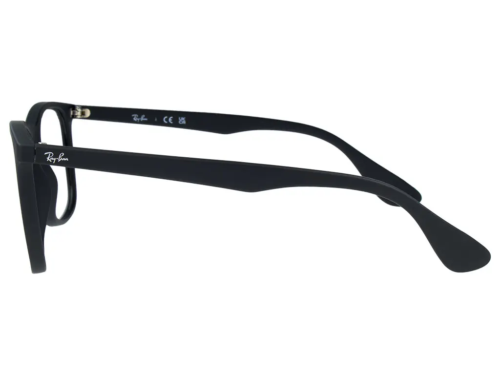 Ray-Ban RX7074 5364 52 Rubber Black | Feel Good Contacts UK