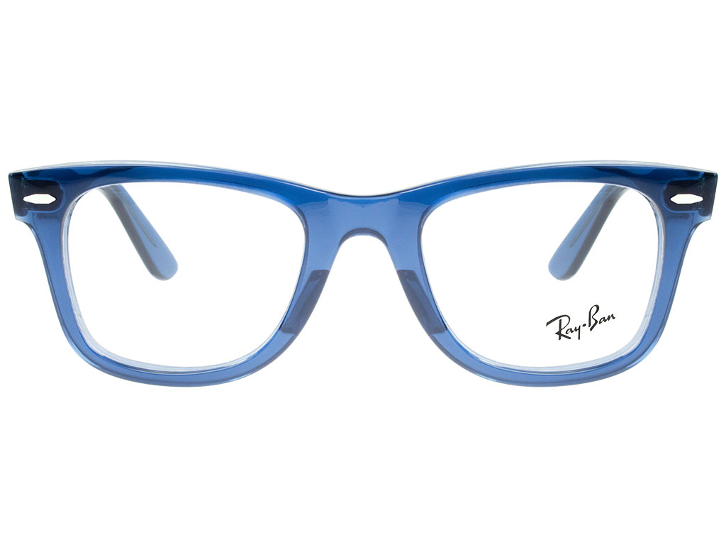 Ray-Ban Wayfarer Ease RX4340V 8223 50 Transparent Dark Blue | Feel Good ...