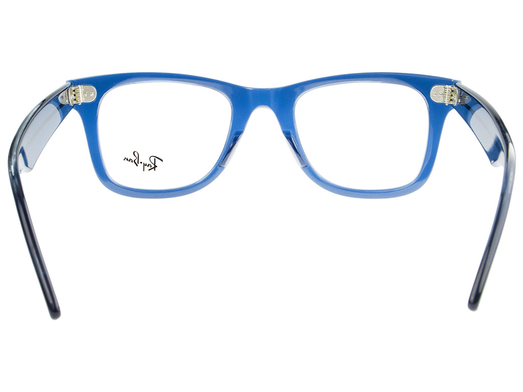 Ray-Ban Wayfarer Ease RX4340V 8223 50 Transparent Dark Blue | Feel Good ...