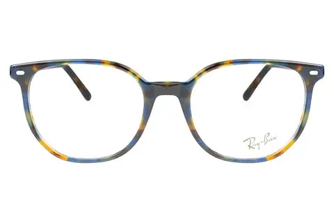 Ray-Ban Elliot RX5397 8174 50 Yellow & Blue Havana | Feel Good Contacts IE
